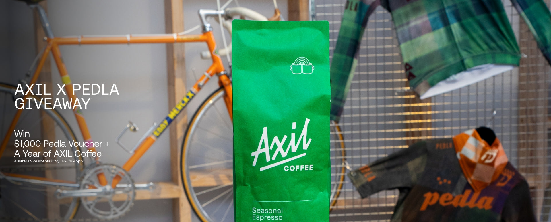 Axil x Pedla Competition 2026 - A Coffee Stop On Us – The Pedla