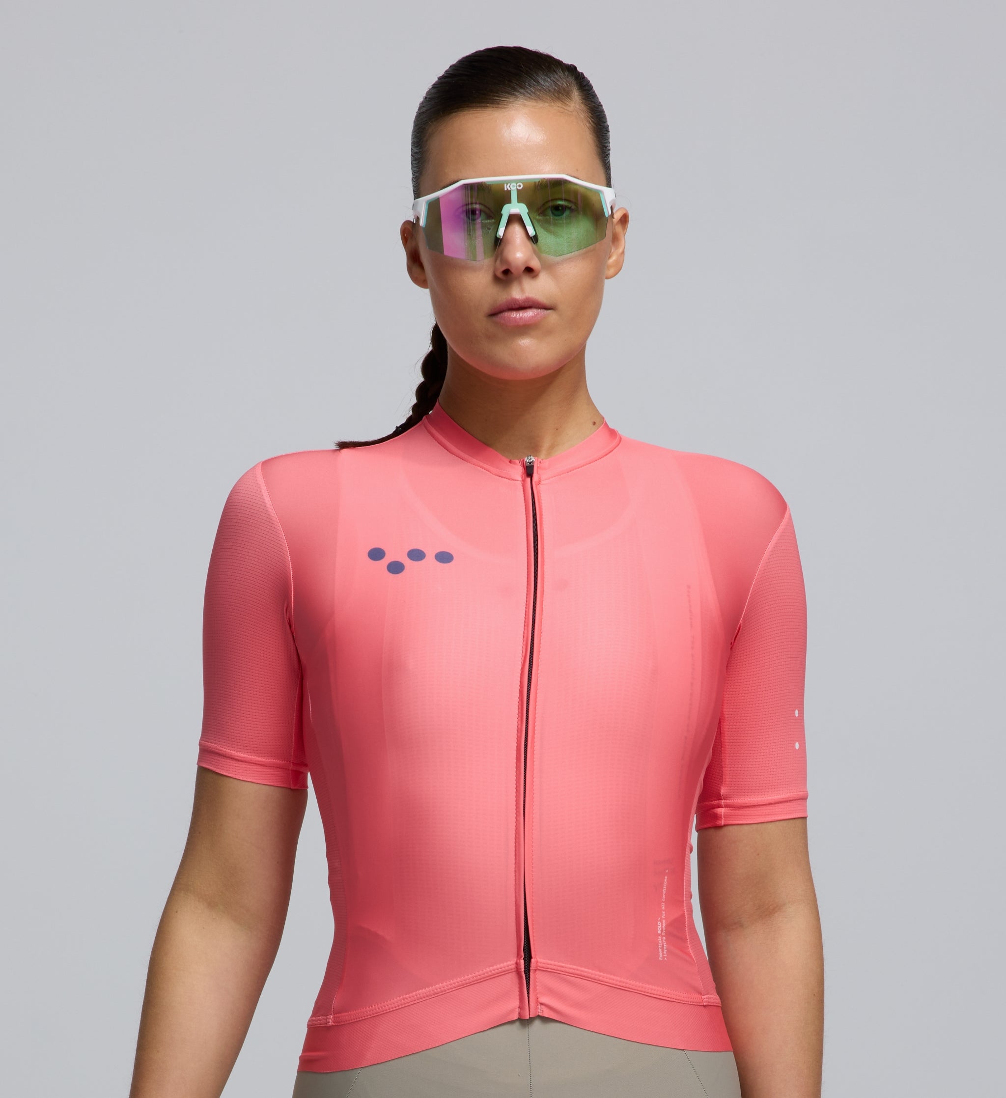 Women's Coral Classic Cycling Jersey | Warm Weather