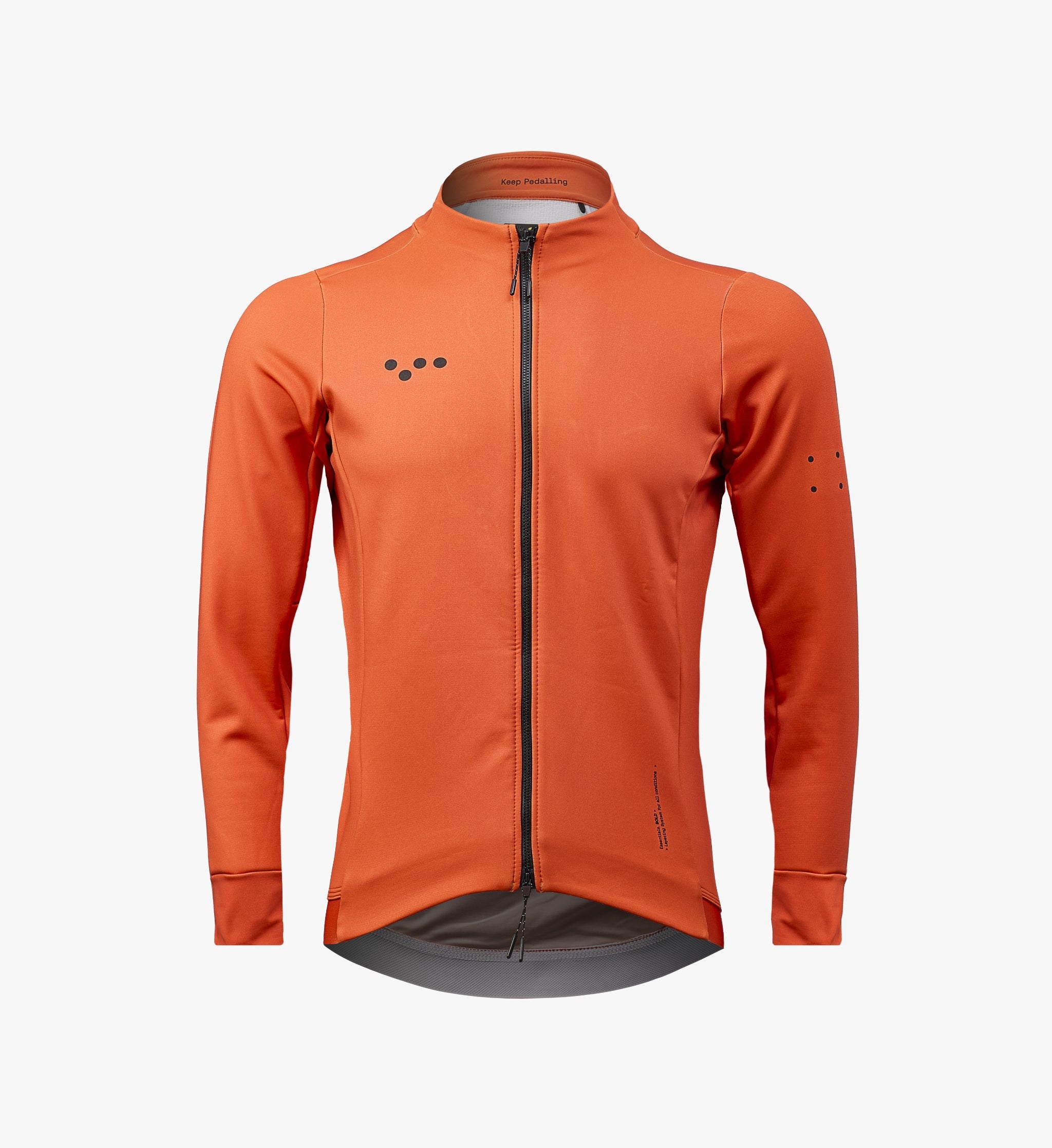 Men's Thermal Cycling Jacket – Amber | Winter Shield – The Pedla