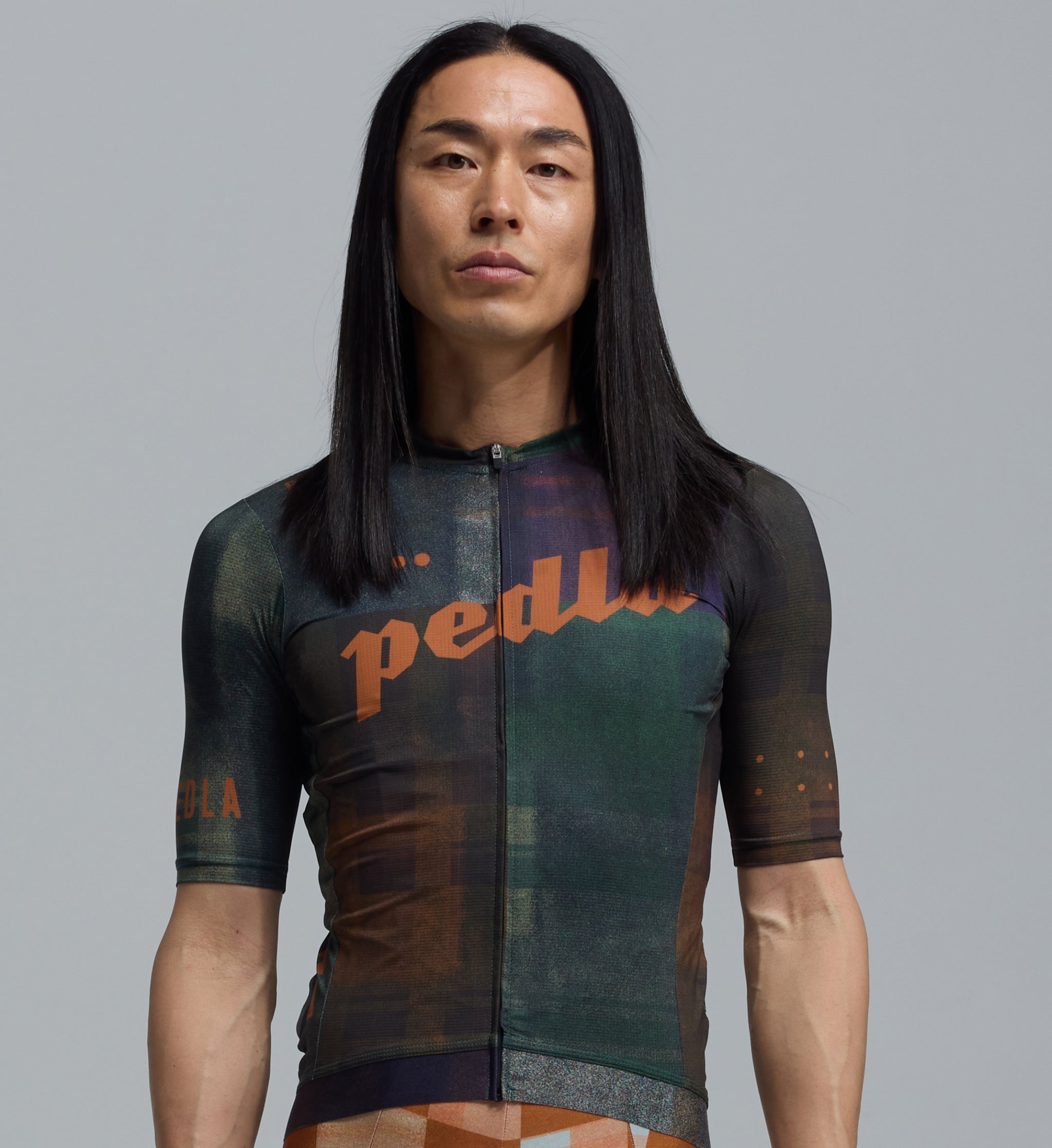 Men's Training cycling jersey Tartan Multi multicolour – The Pedla